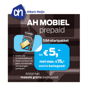 AH Mobiel prepaid STANDAARD | PrepaidSimkaarten.nl